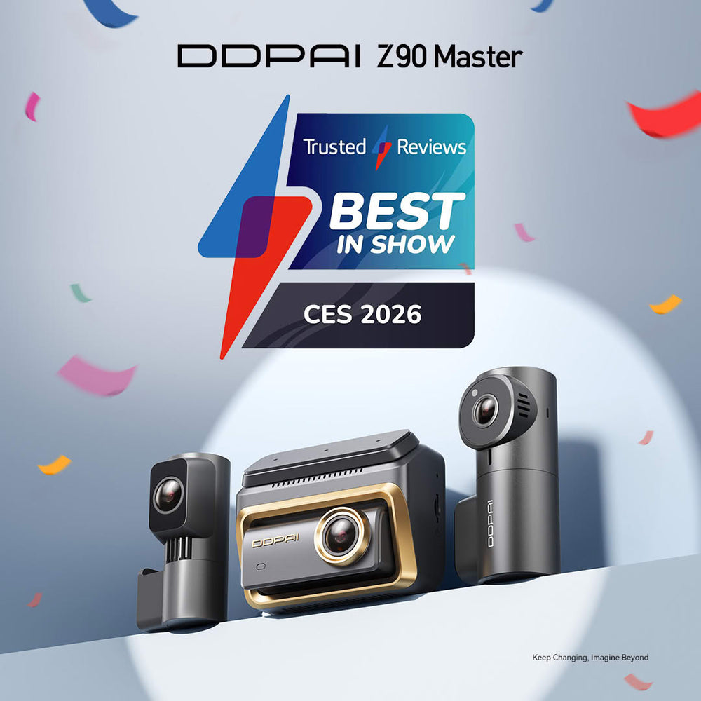 DDPAI Z90 Master | The Ultimate 4K Dash Cam for Complete Road Safety