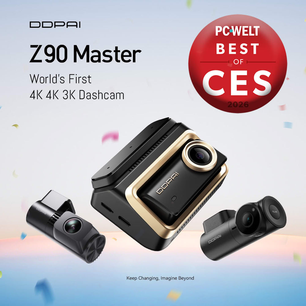 DDPAI Z90 Master | The Ultimate 4K Dash Cam for Complete Road Safety