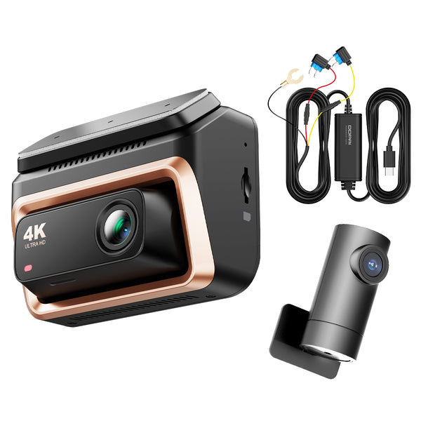 Best 4K Dual / Three-Channel Dash Cam with Optional 4G | DDPAI Z60 Pro